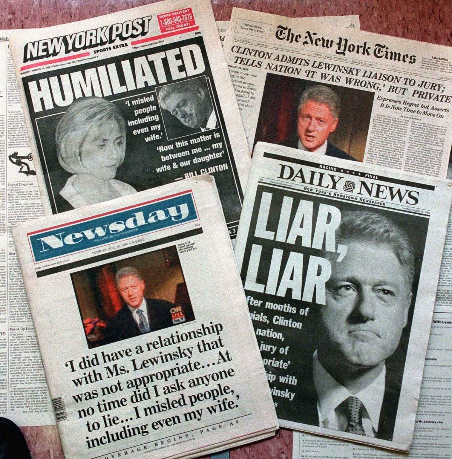 Reputation Matters: the Bill Clinton/Monica Lewinsky Scandal - Rsquare ...